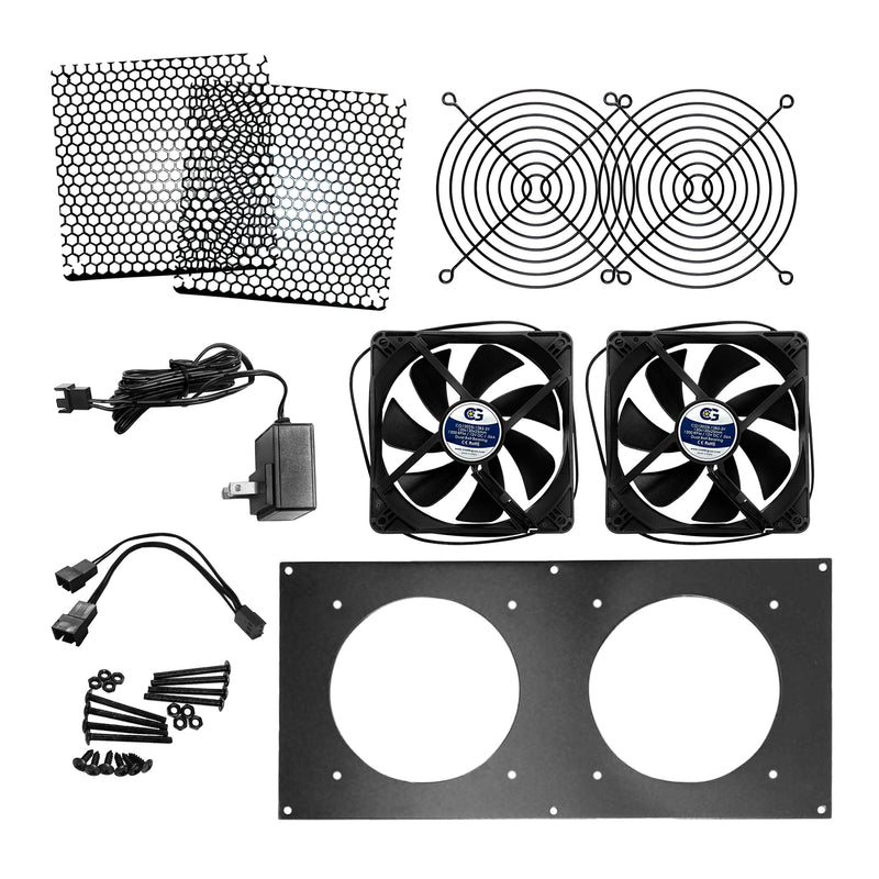 Dual 120mm Fan Cooling Kit - Coolerguys