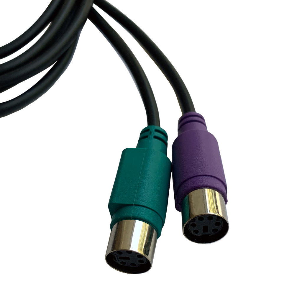 Coolerguys USB Type A Male to PS2 Male Splitter Cable 39.37 Inches