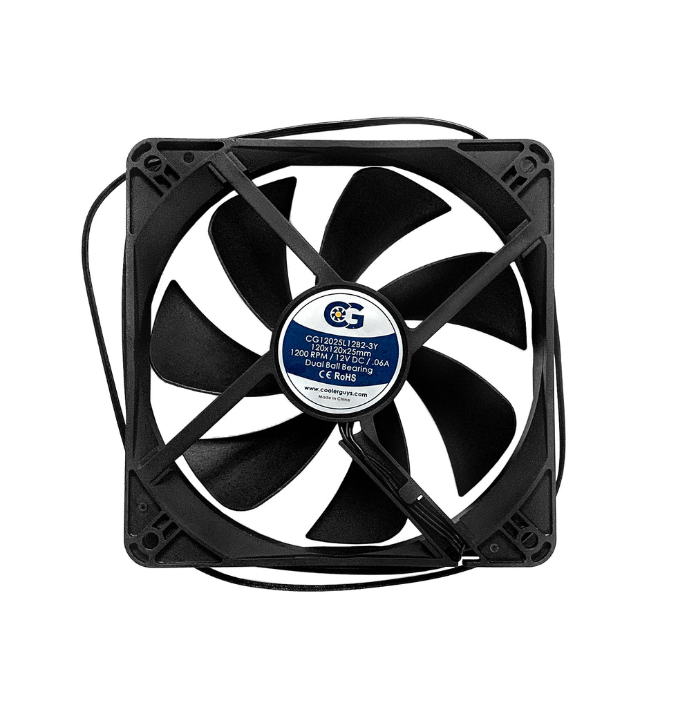 120mm 12V Fan | Shop for Yours at Coolerguys Now