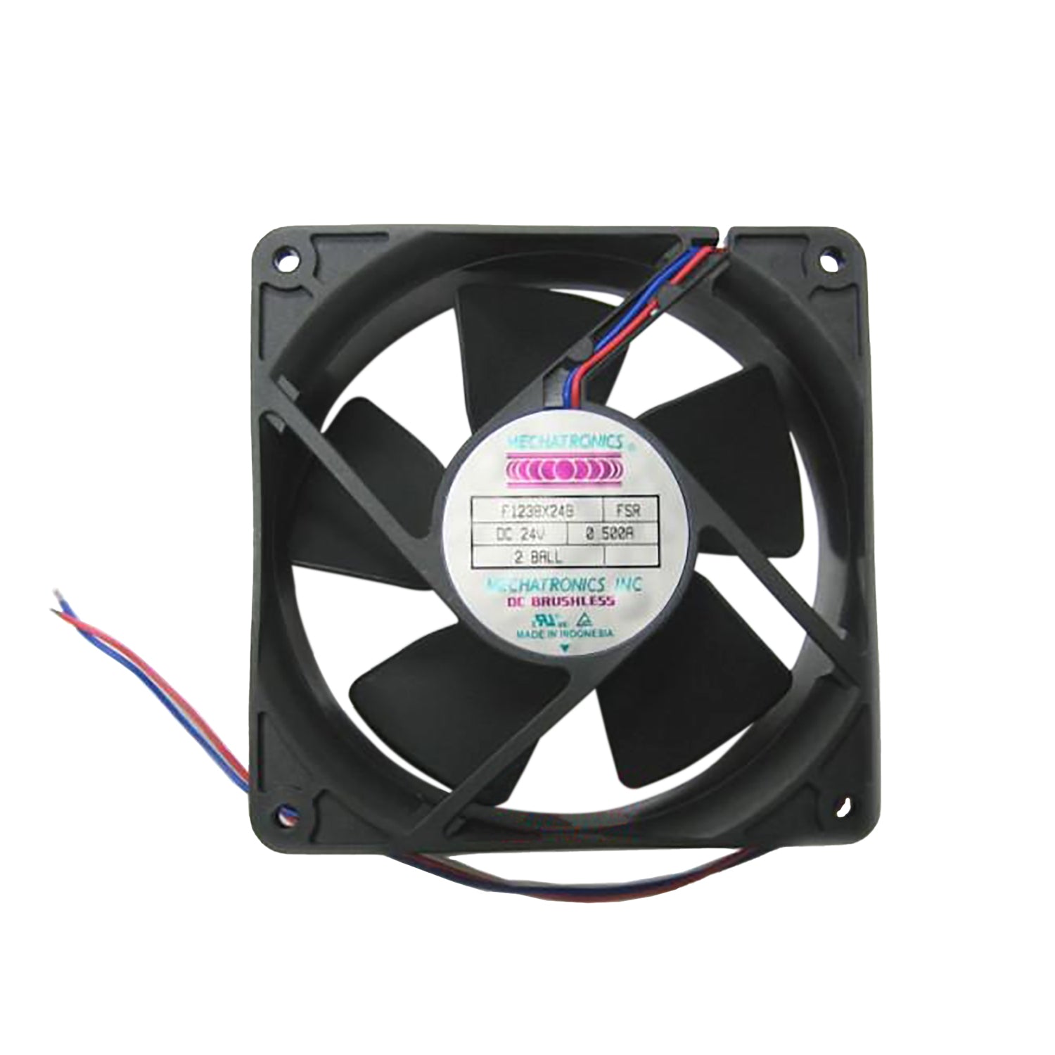 Mechatronics 120x120x38mm 24 Volt Fan F1238X24B-FSR – Coolerguys