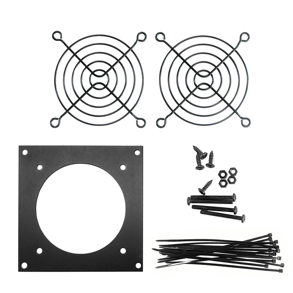 CG Fan Bracket 80mm kit for Cabinet Cooling – Coolerguys