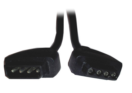 12-inch Molded 4-Pin Extension Cable – Coolerguys