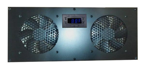 Dual 120mm Fan Kit Acrylic Wood or Metal - Coolerguys