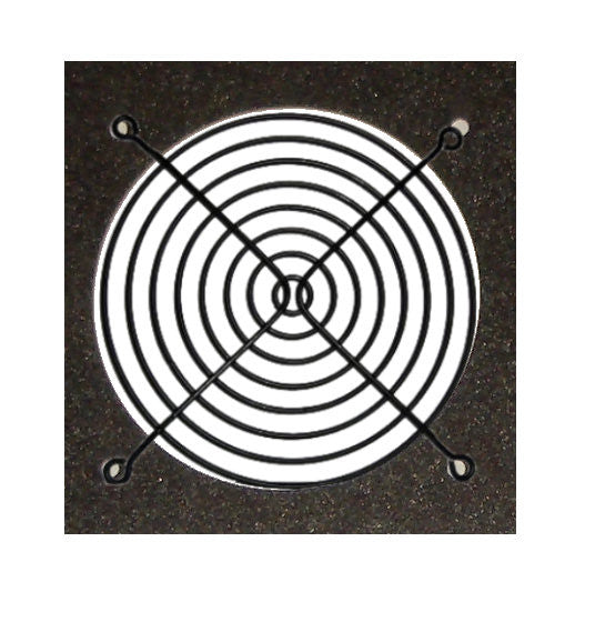 140mm Black Fan Grill – Coolerguys