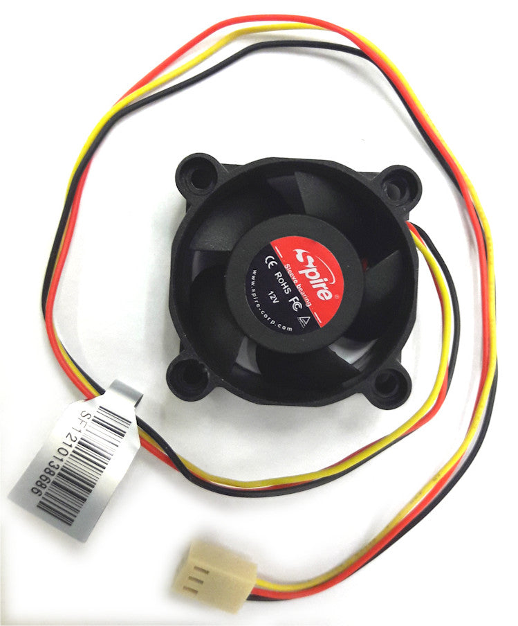 Spire Fan 40x40x10mm 3pin Fan-SP04010S1M3 – Coolerguys
