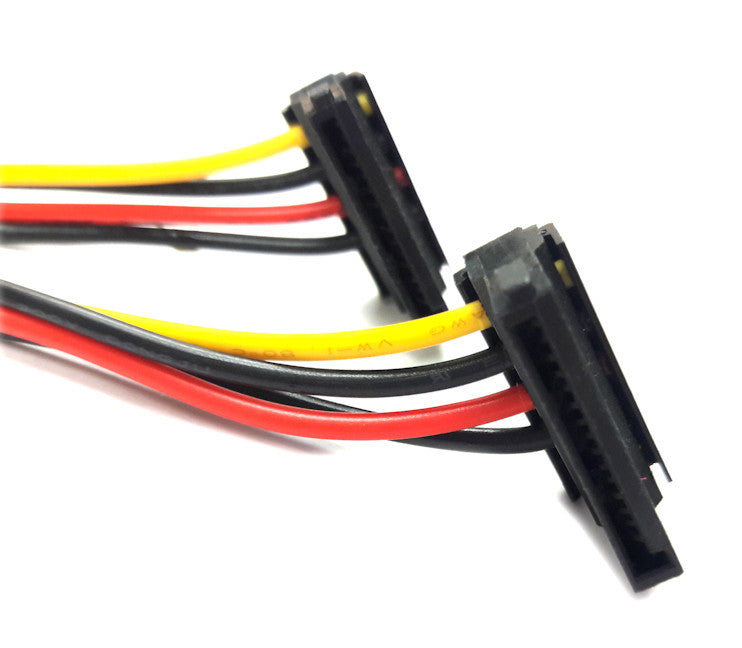SATA Power Cable Dual Right Angle SATA Plug – Coolerguys