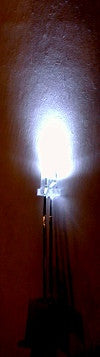 3mm White LED / each – Coolerguys