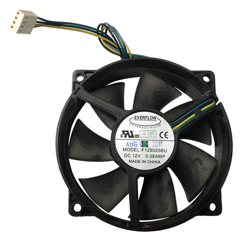 Everflow 92x92x25mm 12 Volt PWM Fan-F129025BU – Coolerguys