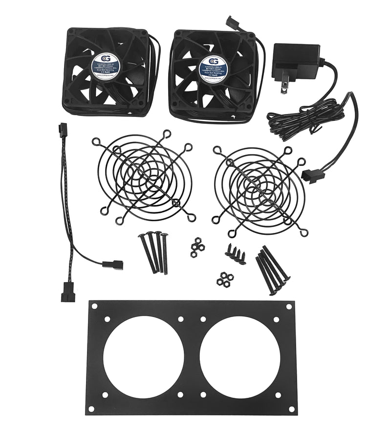 Buy Coolerguys Dual 80mm Fan Cooling Kit Online
