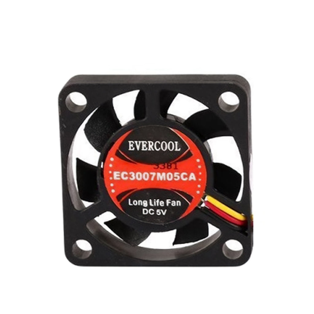 Evercool 30x30x7mm Medium Speed 5V DC Fan with 3 wire/pin – Coolerguys