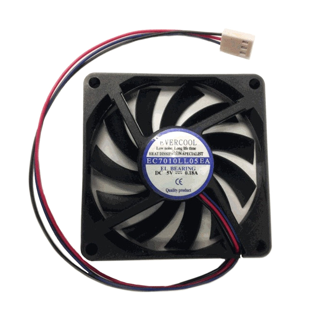 Evercool 70x70x10mm 5 Volt Fan EC7010LL05EA – Coolerguys