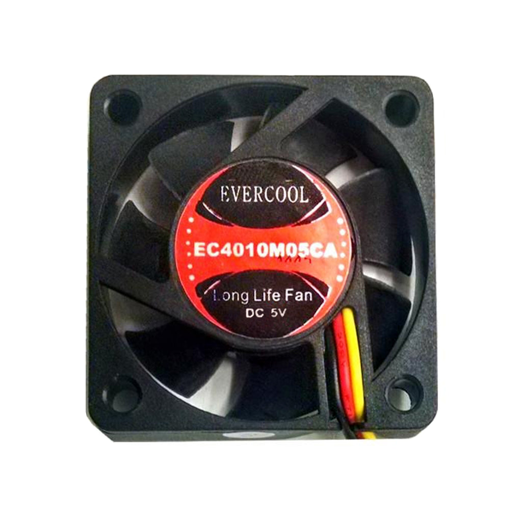 Evercool 40x40x10mm Fan Ball Bearing Fan EC4010M05CA – Coolerguys