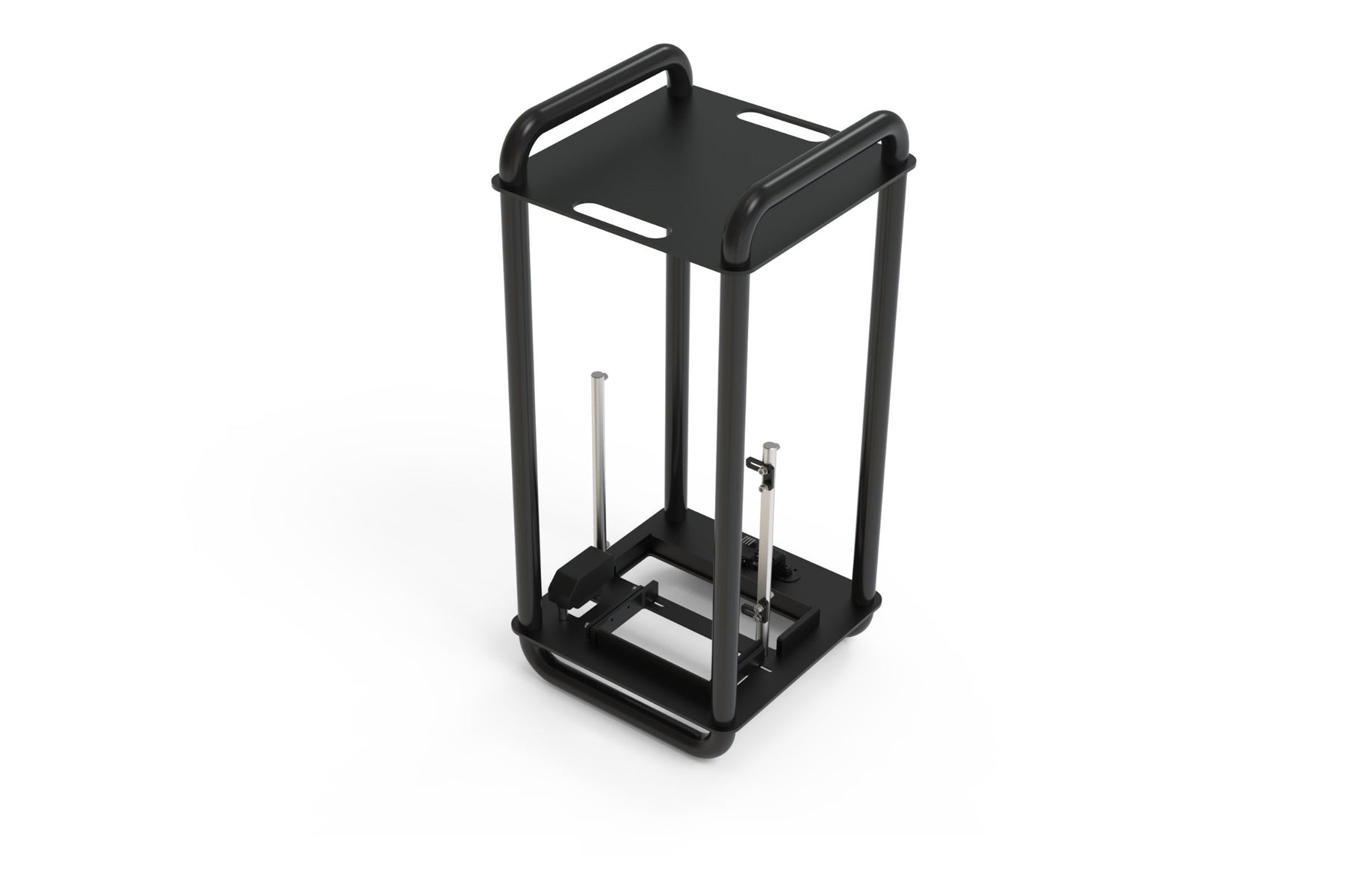 Streacom DA6 XL Open PC ITX Case - Chrome/Black – Coolerguys