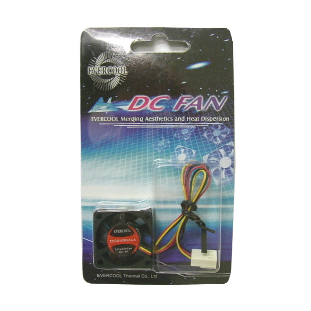 Evercool 30x30x10mm 5 Volt Fan EC3010M05CA – Coolerguys