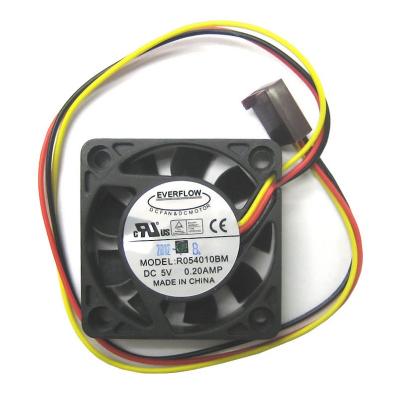 Everflow 40x40x10mm Dual Ball Bearing 5 volt Fan – Coolerguys