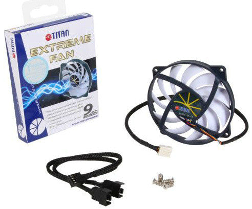 Titan Extreme 95x95x15mm 12 Volt Z-Axis Bearing Fan – Coolerguys