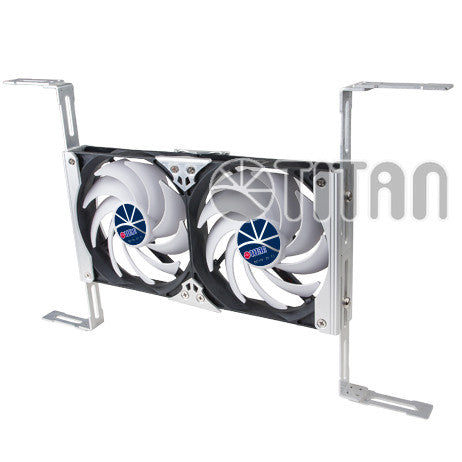 Titan 120 mm Dual Multi-Purpose Rack Fans -#TTC-SC09TZ/B – Coolerguys