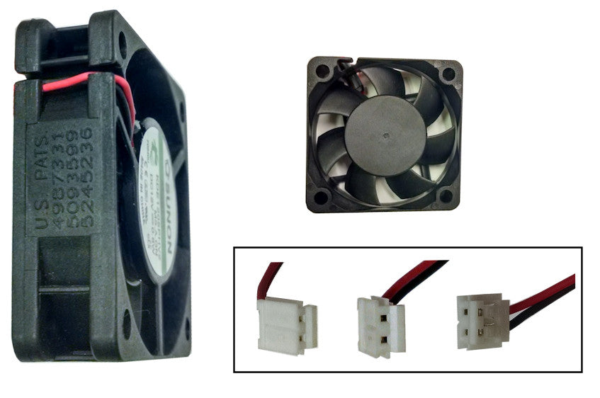 Sunon 50x50x15mm 12 Volt Fan 2 Wire 2 Pin Connector – Coolerguys