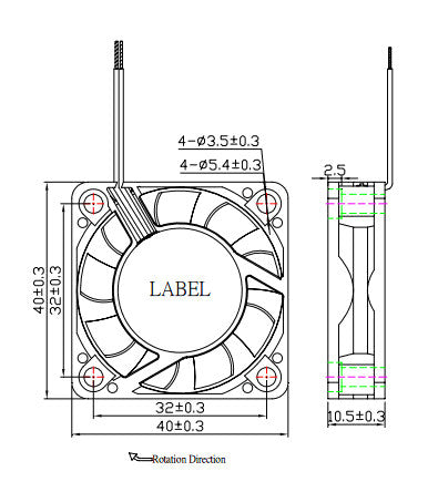 Everflow PWM Ultra High Speed Dual Ball Bearing Fan – Coolerguys