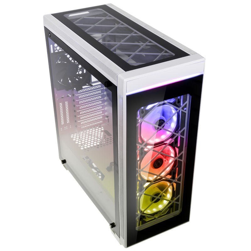 Lian Li Alpha 550W White Case *Damaged Top* – Coolerguys