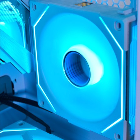 Lian Li UNI FAN Infinity SL-INF120 Single White Fan – Coolerguys