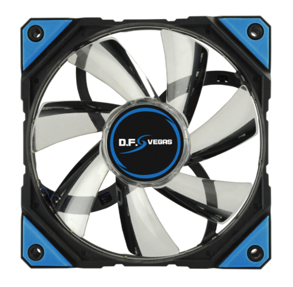 Enermax DF 120mm 12v Blue LED Adjustable Speed Fan – Coolerguys