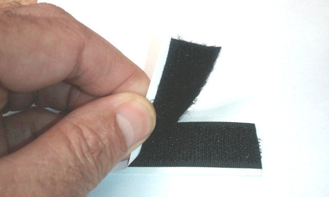 Adhesive Back Hook and Loop Fastener Black/ per Foot – Coolerguys