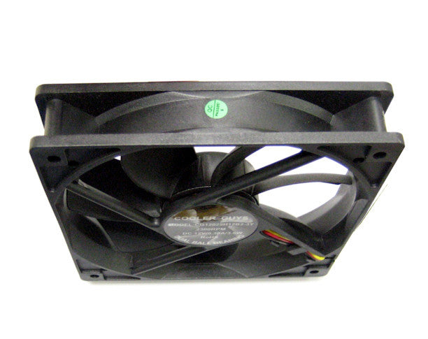 Coolerguys 120mm Fan (120x120x25mm) 3 Pin Low/Medium/High Speeds 12025