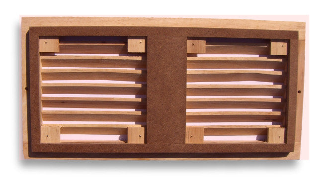 Dual 120mm Oak Vent Cabinet Fan Gill - Coolerguys