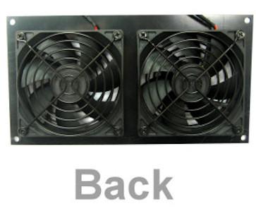 Buy Coolerguys Dual 80mm Bracket Kit with Fan Online