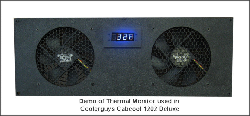 Programmable Thermal Fan Controller with LED Display - Coolerguys