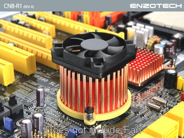 Enzotech 1 Piece Forged Copper Northbridge Heatsink – Coolerguys