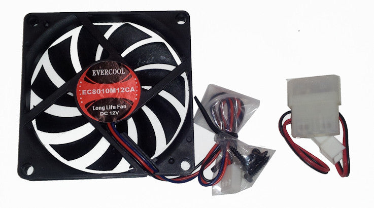Evercool 80mm Fan | Find Yours at Coolerguys Today