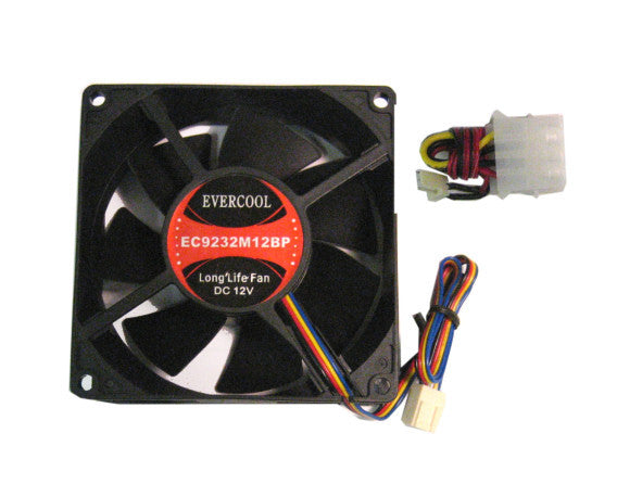 Evercool 92x92x32mm Medium-Speed 12V Fan EC9232M12BP – Coolerguys