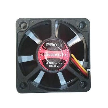 Evercool Brushless Fan 50x50x20mm - EC5020M12CA – Coolerguys