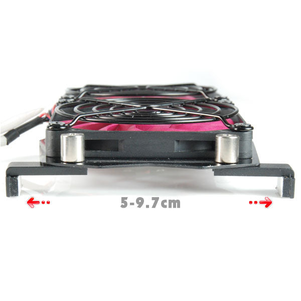 Evercool RVF-2F VGA Cooler Replacement Dual 80mm Fan – Coolerguys