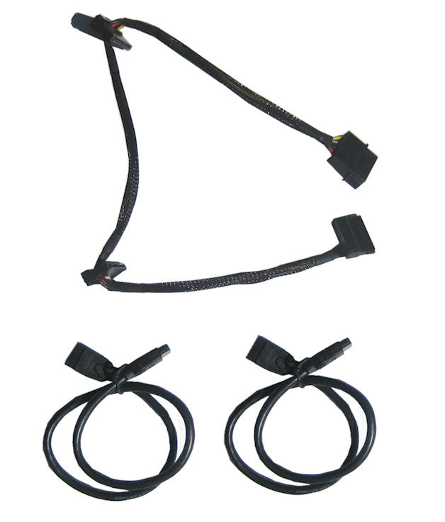 EVGA SATA 3 Cable Set 18inch Straight 4Pin - 3-15Pin – Coolerguys