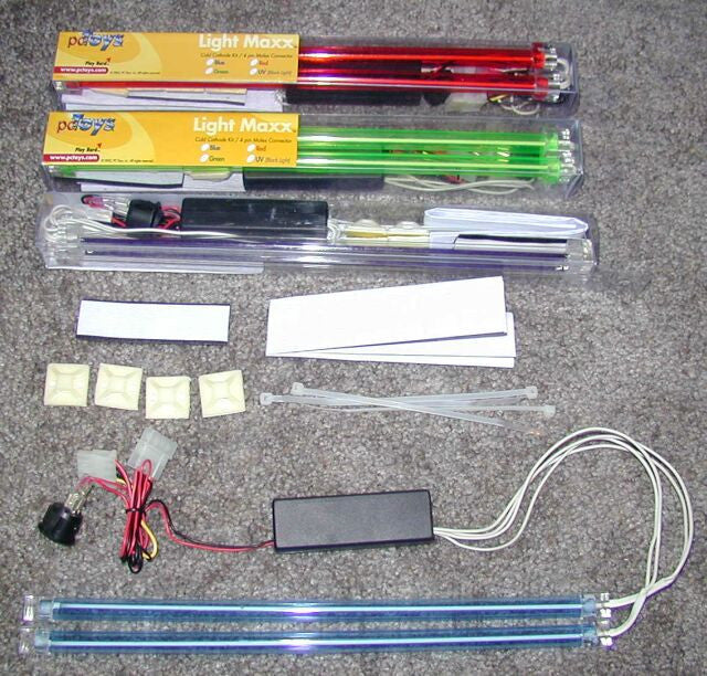 PcToys Cold Cathode12 inch Light Kit. Single Bulb Green – Coolerguys