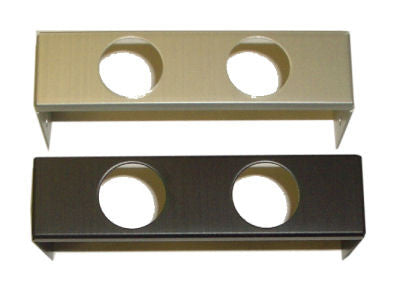 Lian Li 3.5in drive bay cover w/dual switch holes, Silver – Coolerguys