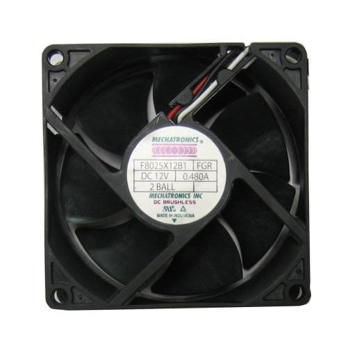 Mechatronics 80x80x25mm Ultra High Speed 12 Volt Fan – Coolerguys