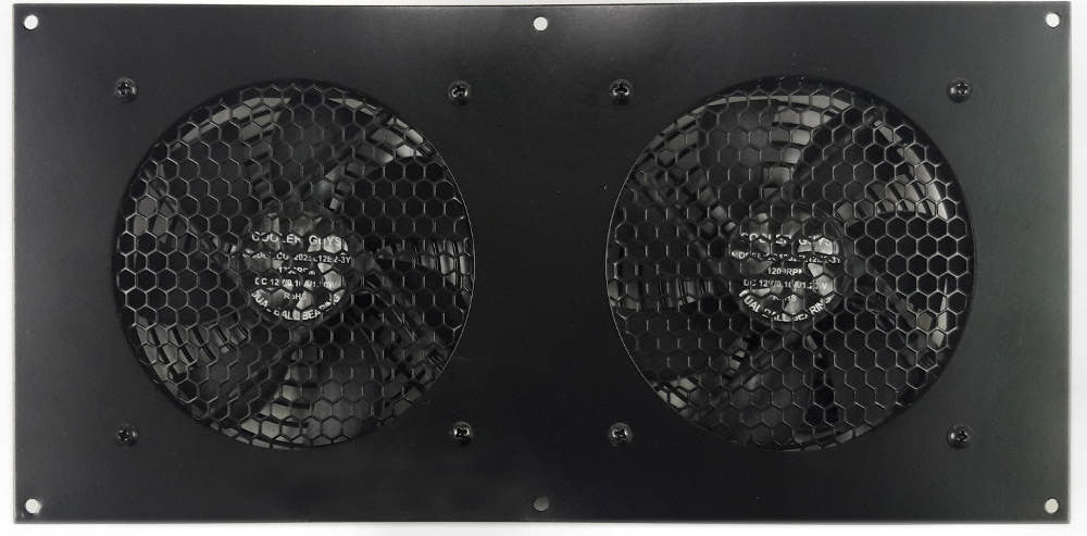 Dual 120mm Fan Cooling Kit with Thermal Controller - Coolerguys