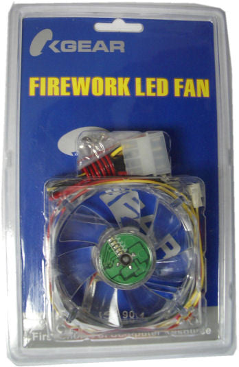 OKGEAR 80mm Firework RED LED Fan – Coolerguys