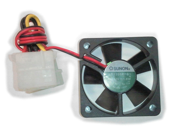 Sunon 50x50x10mm 12 volt fan # KD1205PFB1 4 pin molex – Coolerguys