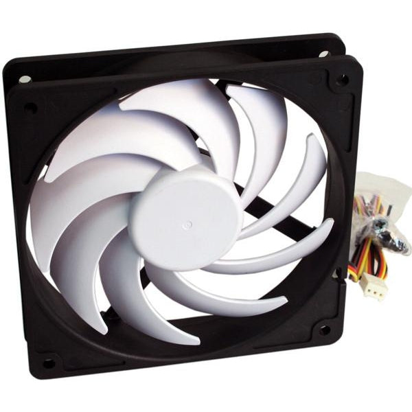 Swiftech Helix 120x120x25mm 9 Blade 12 Volts Fan HELIX-120-BW – Coolerguys