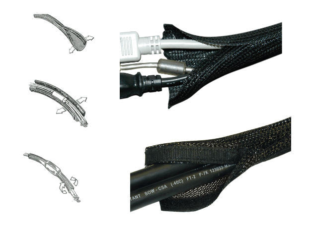 Techflex FLEXO WRAP .75 inch Flexible Control – Coolerguys